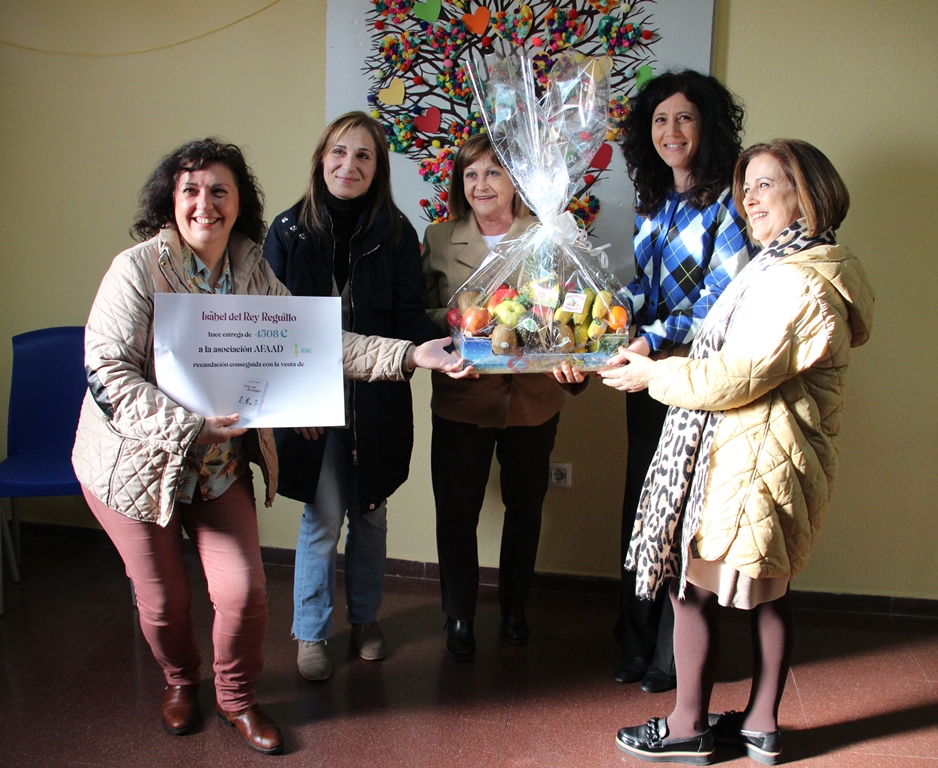 AFAAD recibe 4.500 euros por el proyecto literario de Isabel del Rey ...