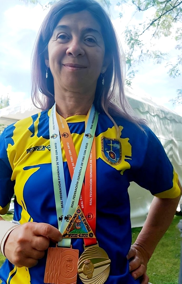 La solanera Ana María López, campeona de España de arco por sexta vez ...